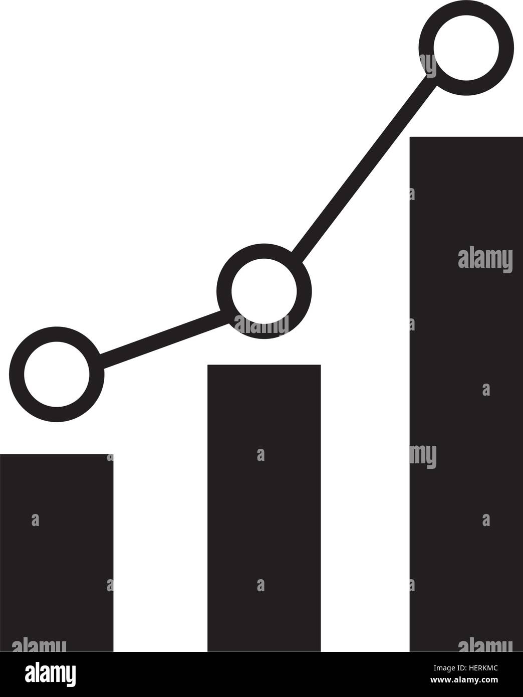 bar graph chart icon image Stock Vector Image & Art - Alamy