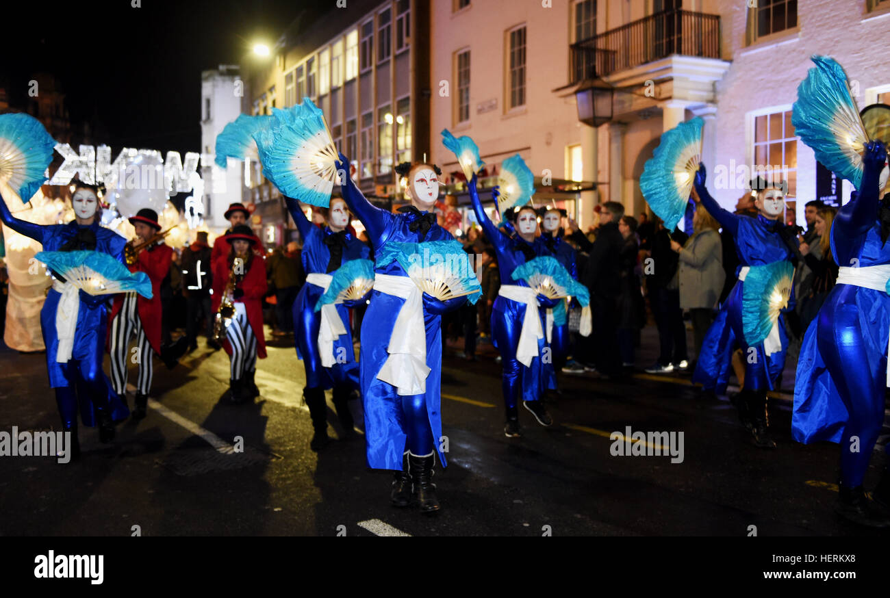 Lantern procession hi-res stock photography and images - Alamy