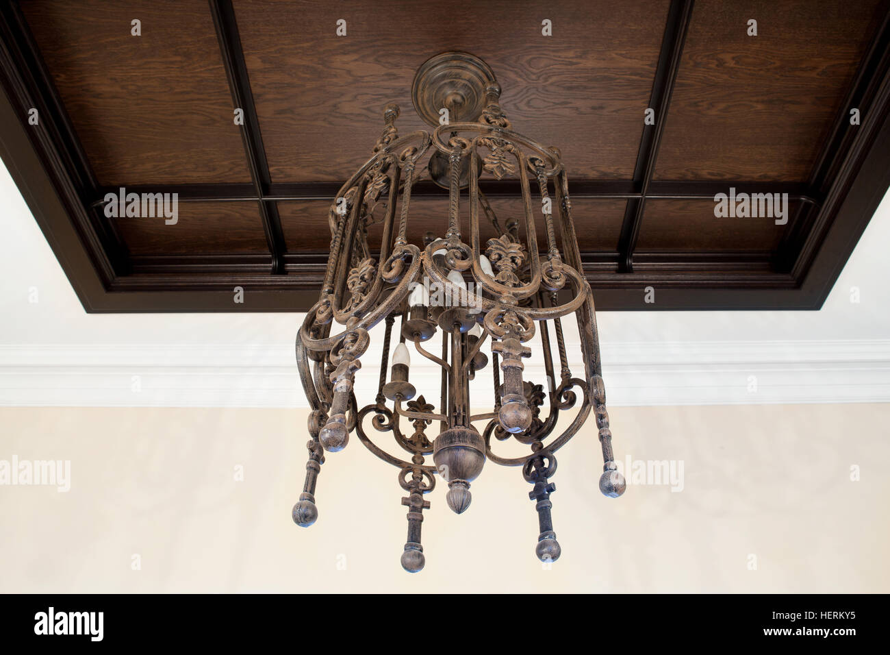 Ceiling vintage art deco hi-res stock photography and images - Alamy