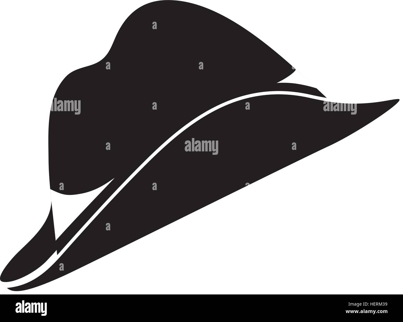 Classic vintage hat Stock Vector Image & Art - Alamy