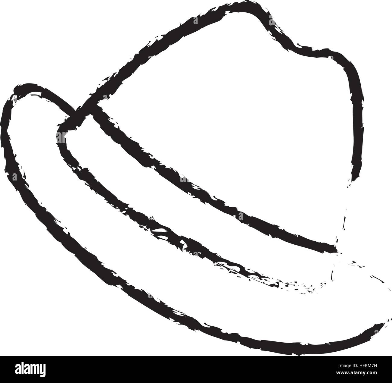 Classic vintage hat Stock Vector Image & Art - Alamy