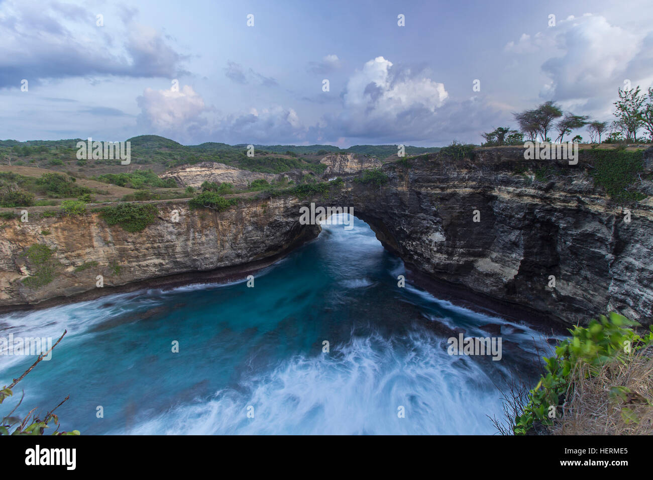 Broken Beach, Nusa Penida Island, Bali, Indonesia Stock Photo - Alamy