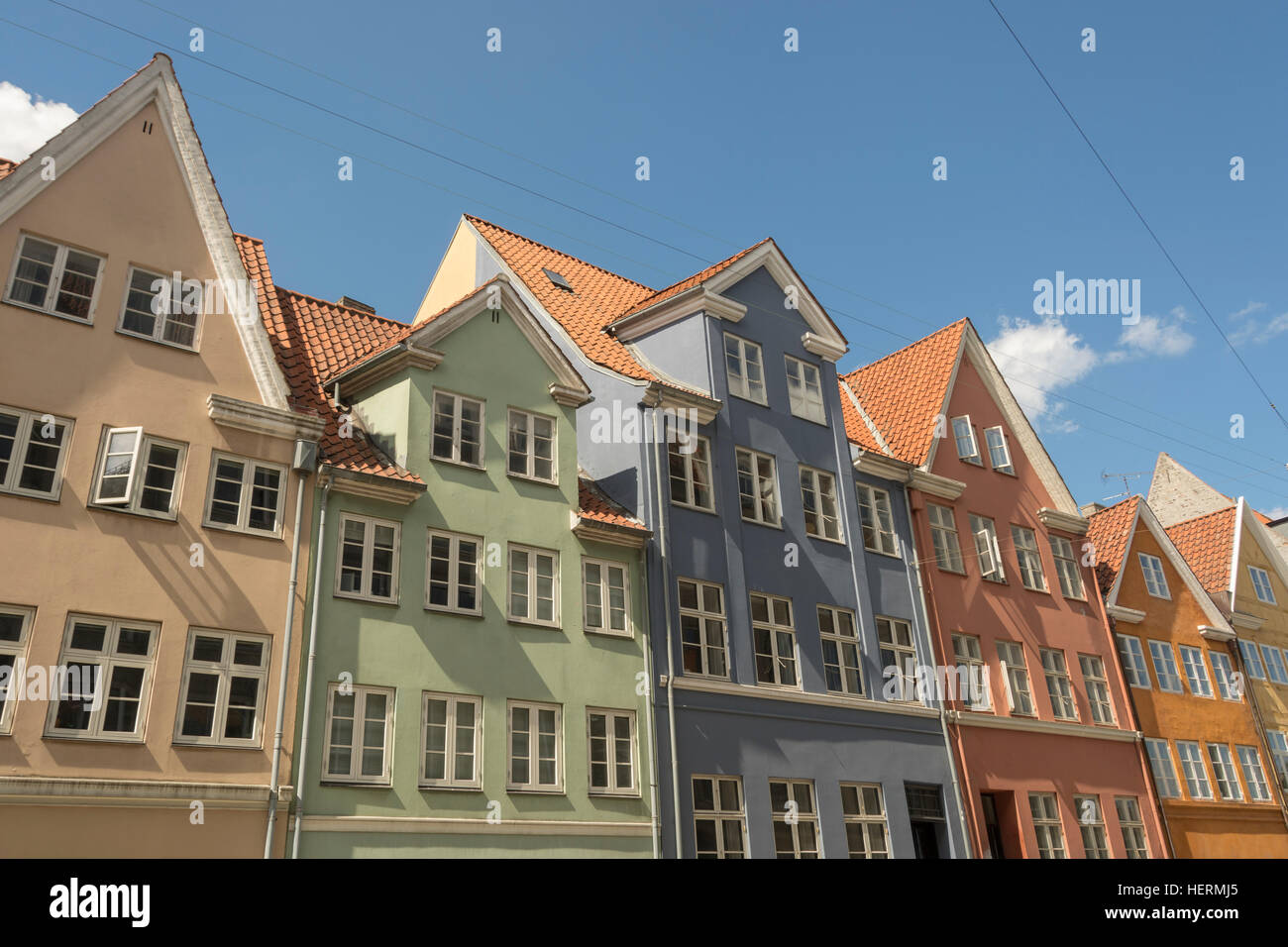 Colourful houses copenhagen hi-res stock photography and images - Alamy