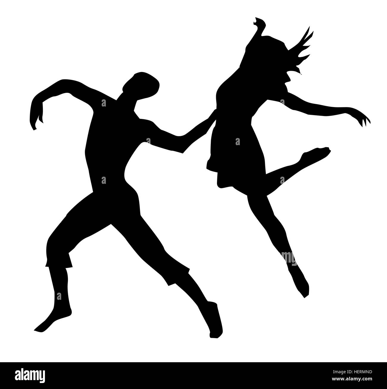 couple modern dancing Stock Photo - Alamy