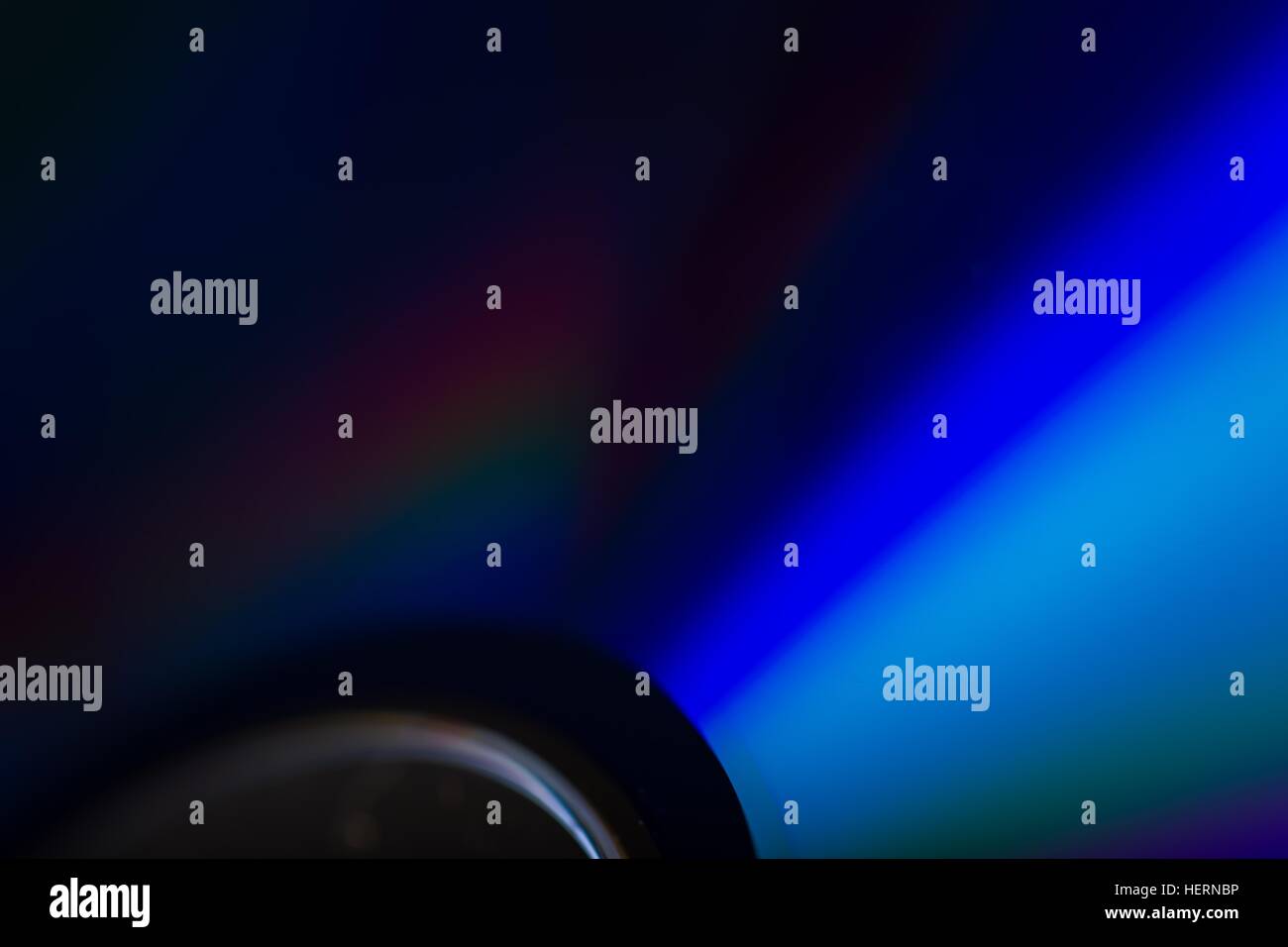 Close up of cd reflection. Colorful defocused background of cd disk ...