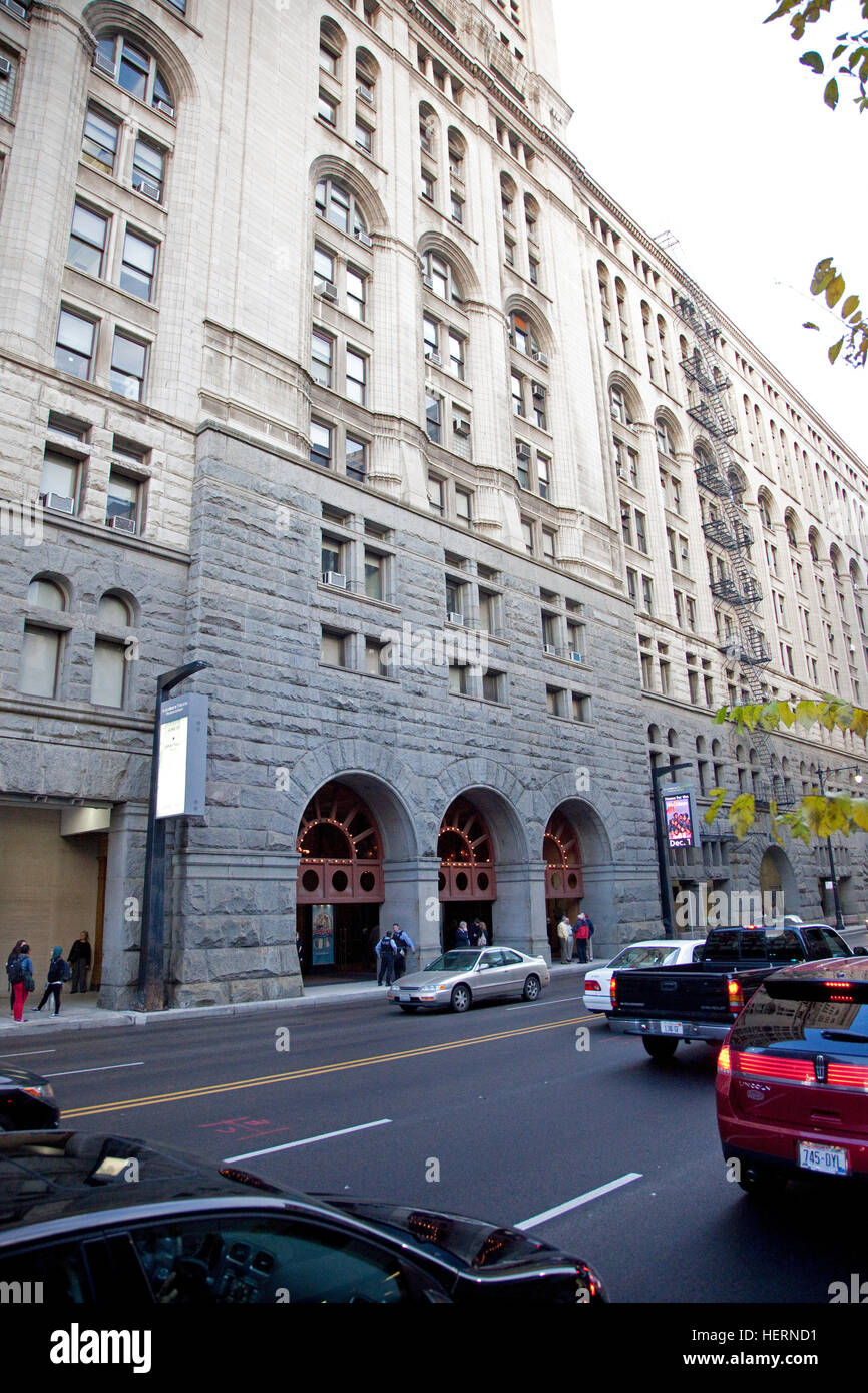 Historic Auditorium Theatre second largest concert hall in America ...