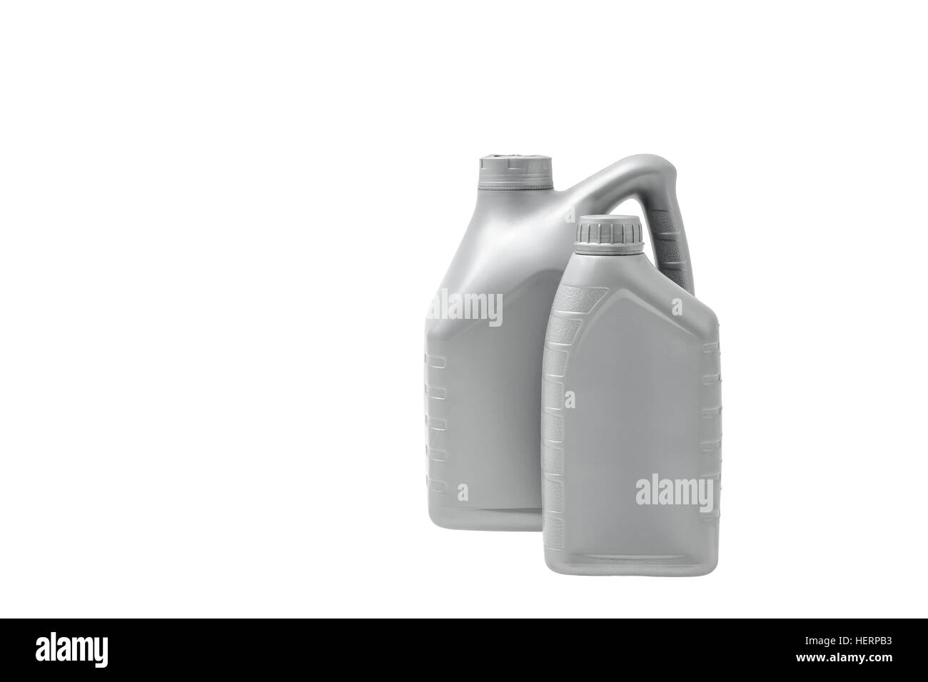 Gray canister with engine oil isolated on white background Stock Photo ...