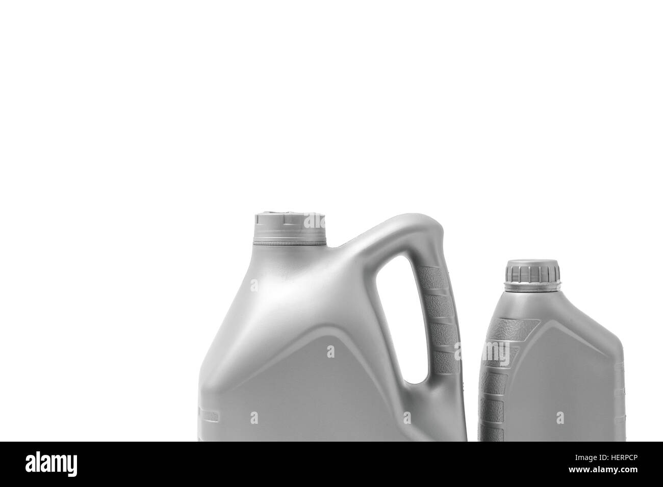 Gray canister with engine oil isolated on white background Stock Photo ...