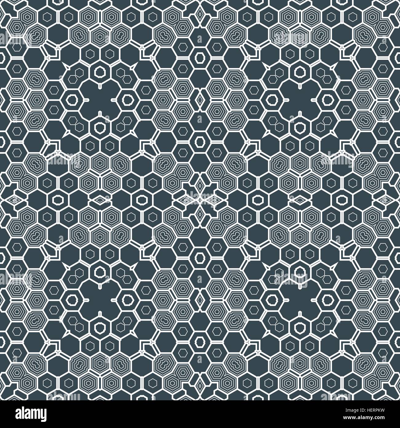 vector grey abstract geometric monochrome futuristic hexagonal seamless ...