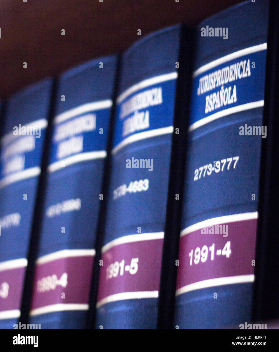 Old law book reports hi-res stock photography and images - Alamy