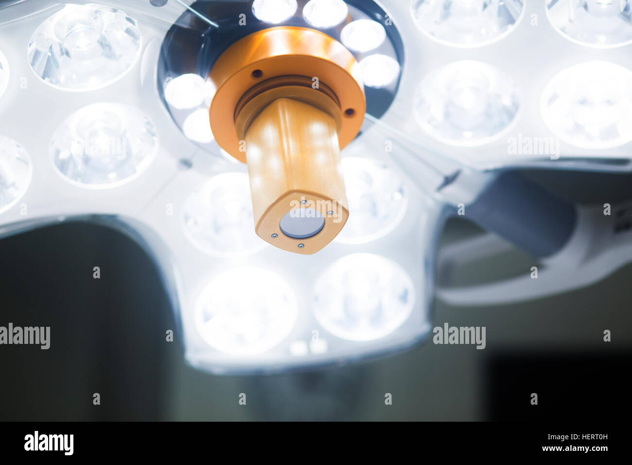 Operating emergency room surgery theater lighting in hospital to enable ...