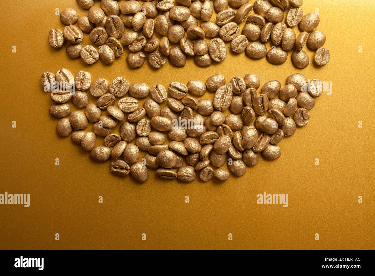 Gold Coffee Beans at Georgia Farber blog