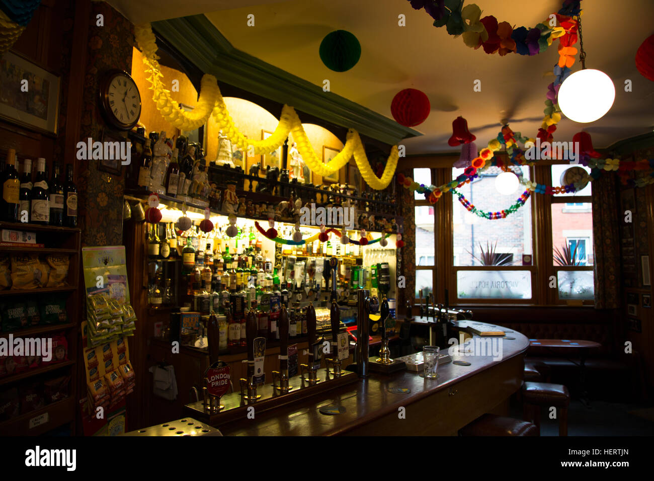 Interior Traditional English Pub High Resolution Stock Photography and ...