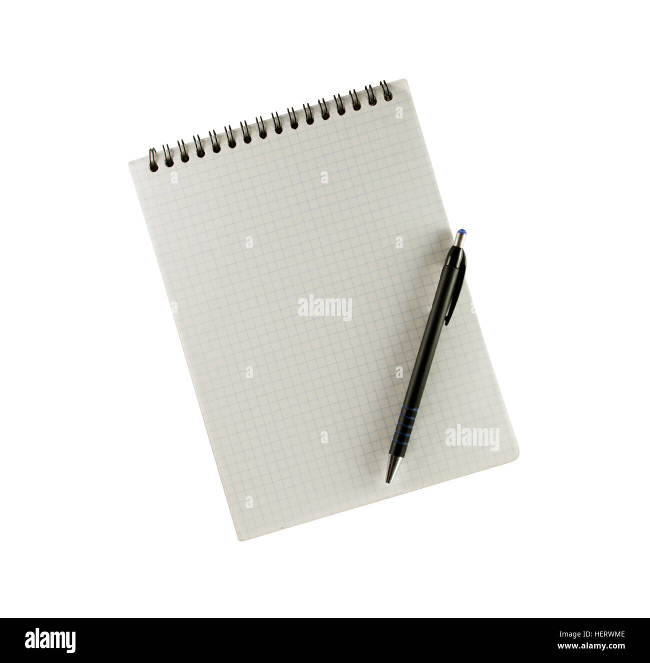 an open notebook with pen Stock Photo - Alamy