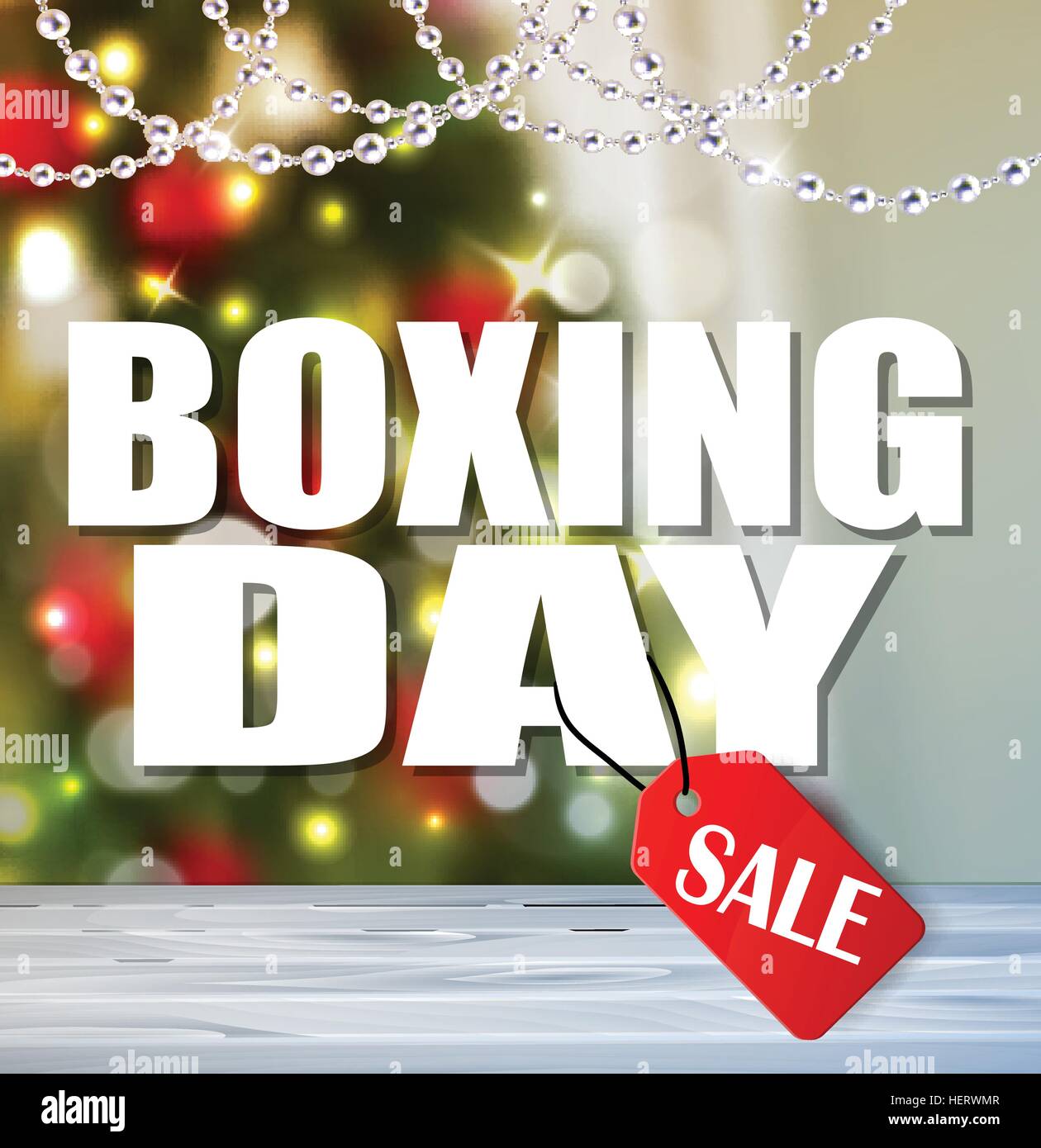 Vector Background for Boxing day Stock Vector Image & Art - Alamy