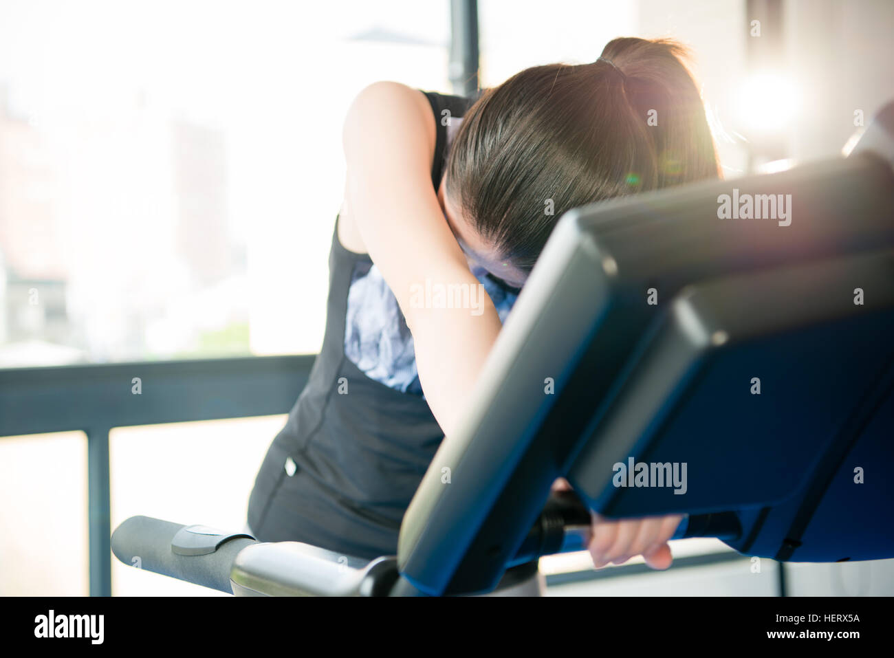 Sweat exercise gym treadmill hi-res stock photography and images - Alamy