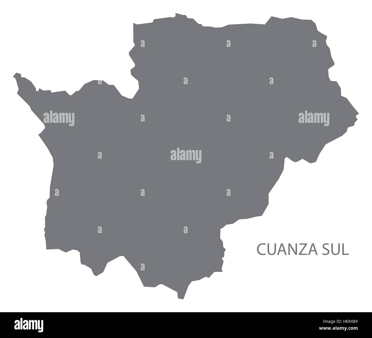 Map of cuanza sul hi-res stock photography and images - Alamy
