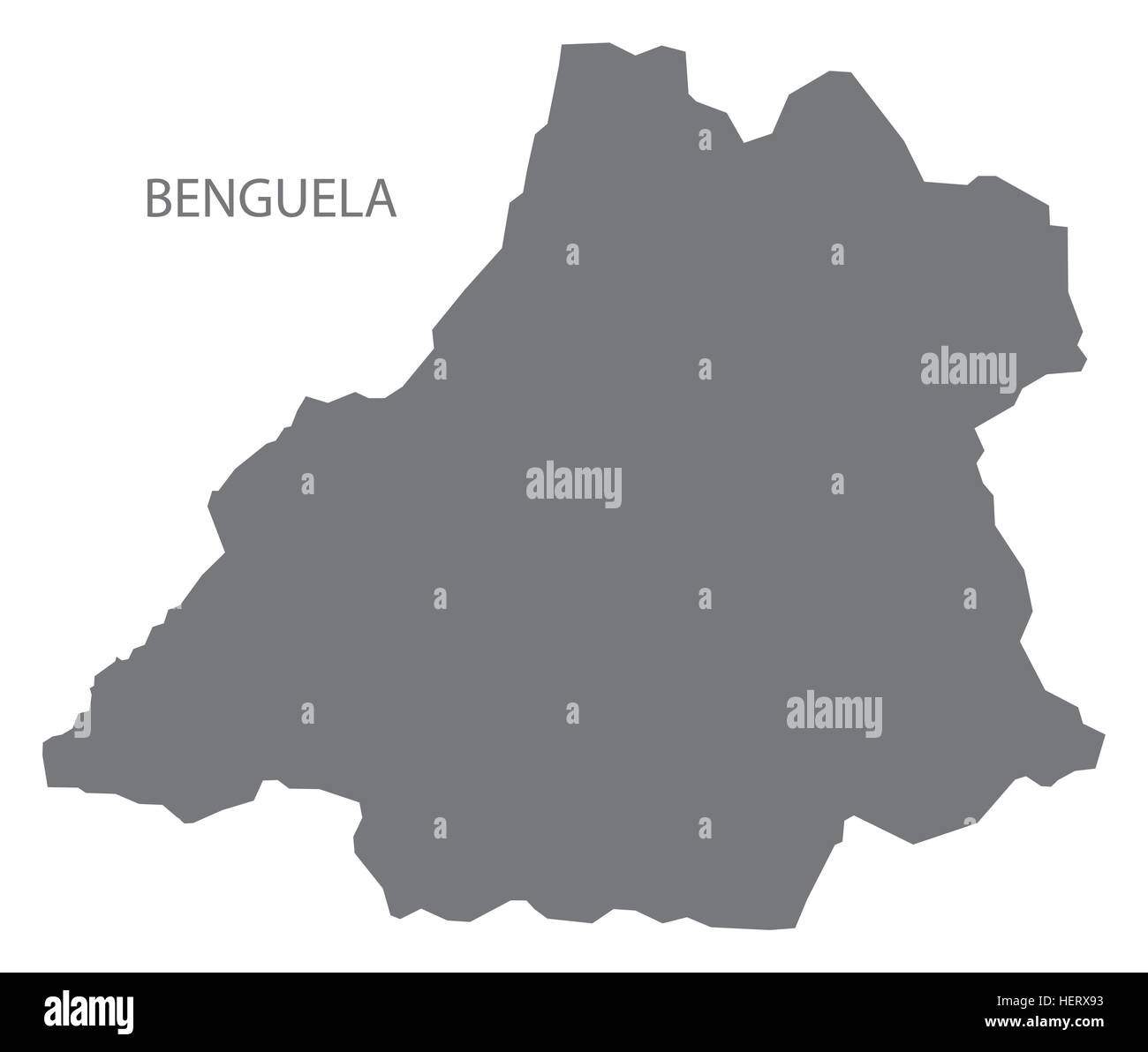 Vector map of benguela hi-res stock photography and images - Alamy