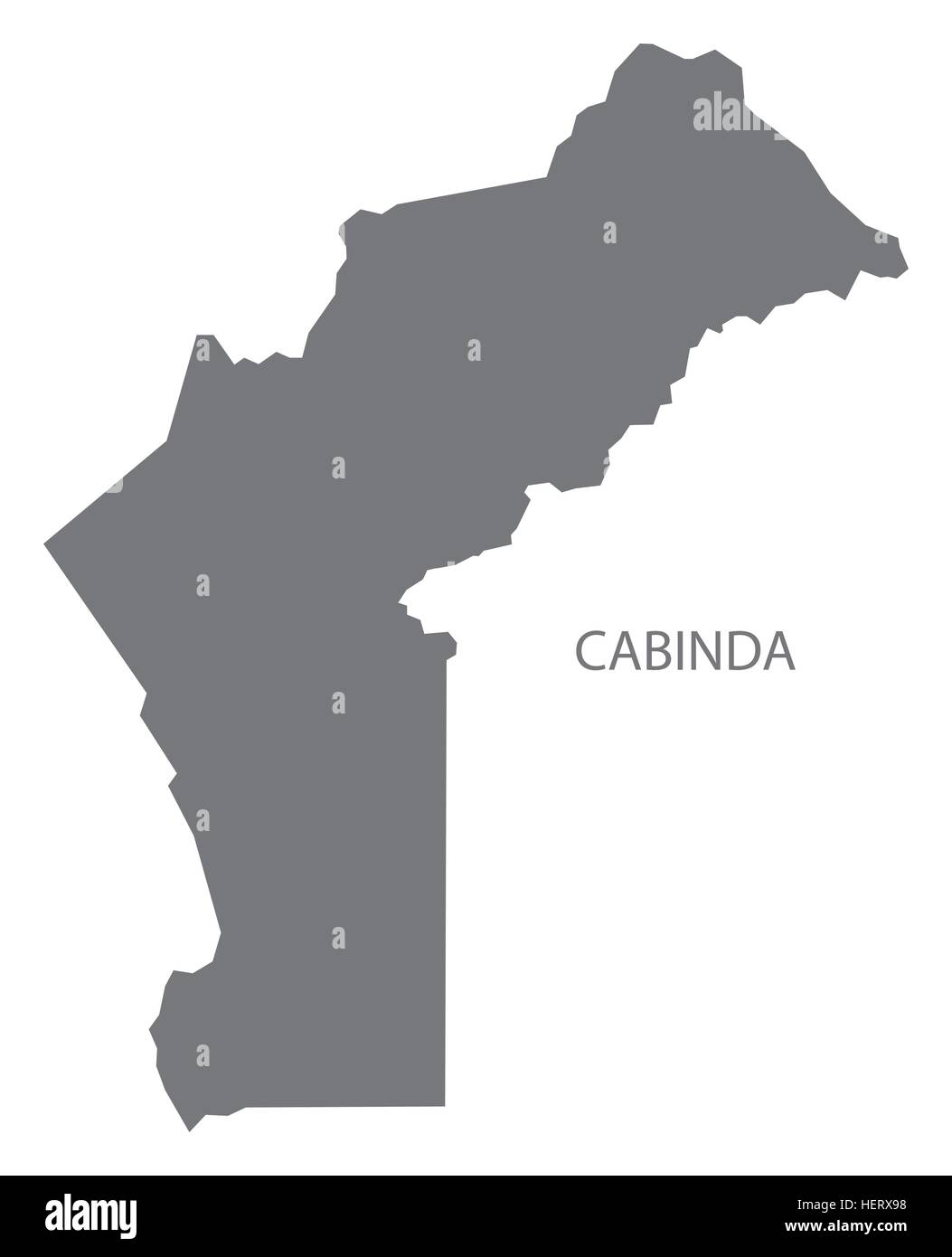 Cabinda province map hi-res stock photography and images - Alamy