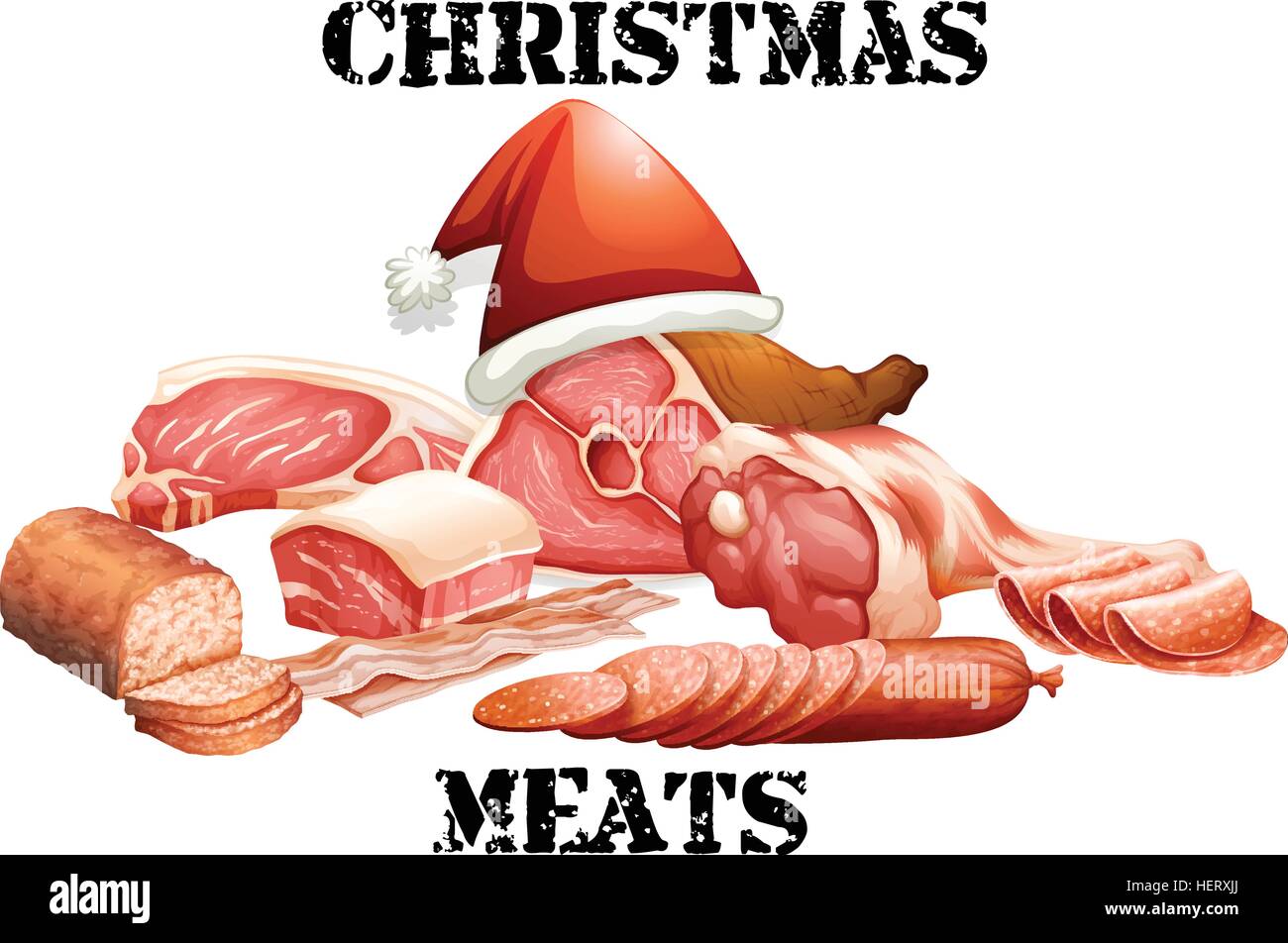 Meat theme hi-res stock photography and images - Alamy