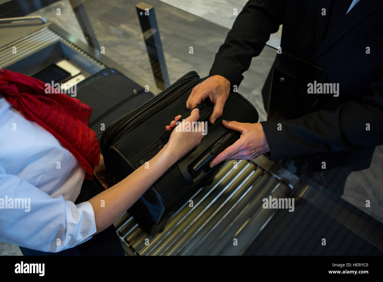 Handing over the belt hi-res stock photography and images - Alamy