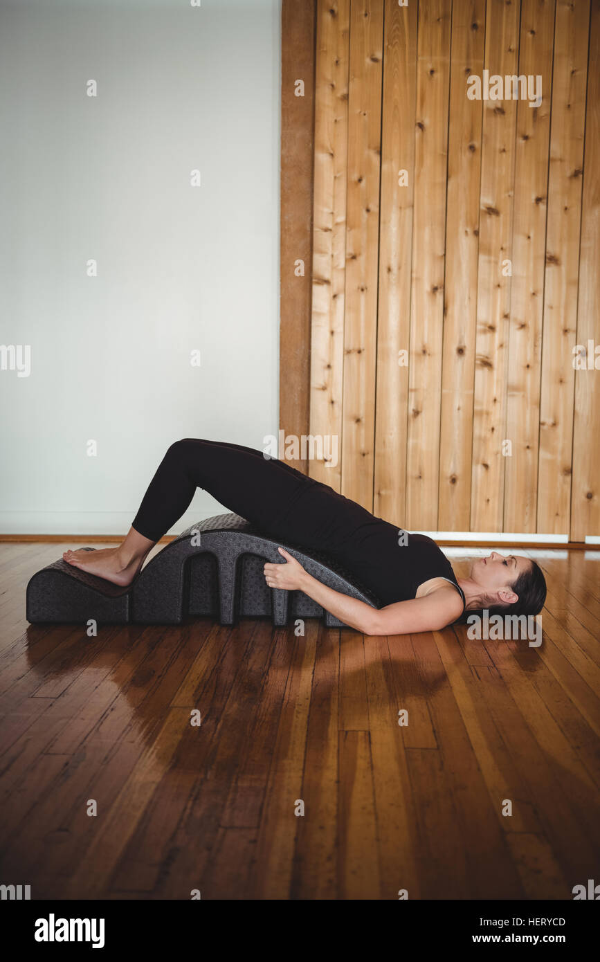 Yoga back arch hi-res stock photography and images - Alamy
