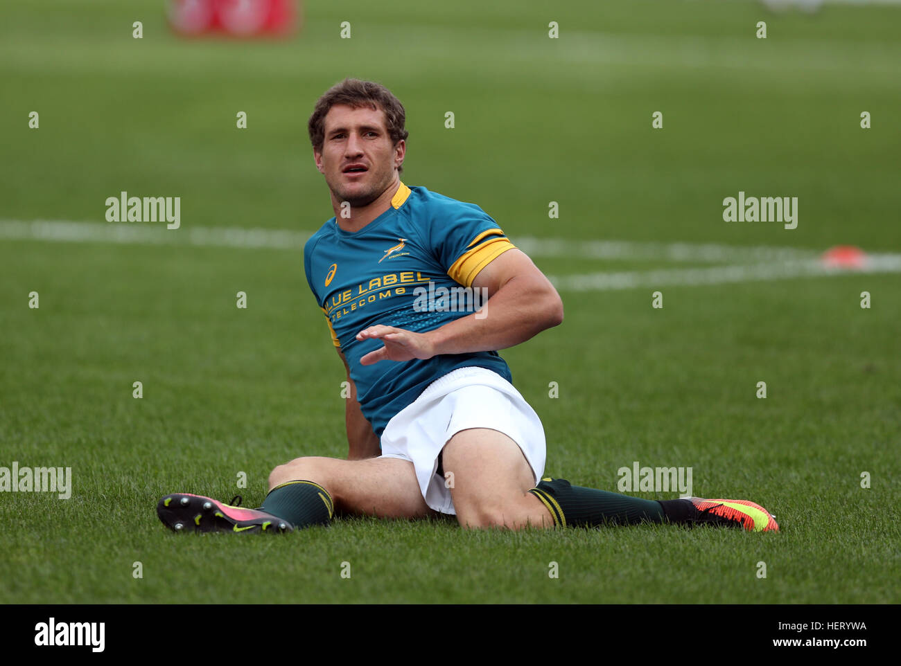 DURBAN, SOUTH AFRICA - OCTOBER 08: Johan Goosen of South Africa during ...