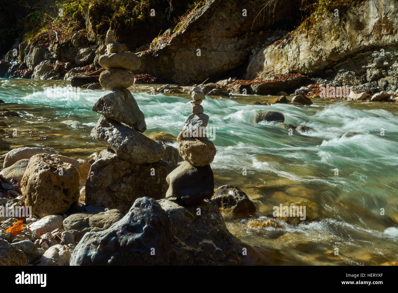 little stone man Stock Photo - Alamy