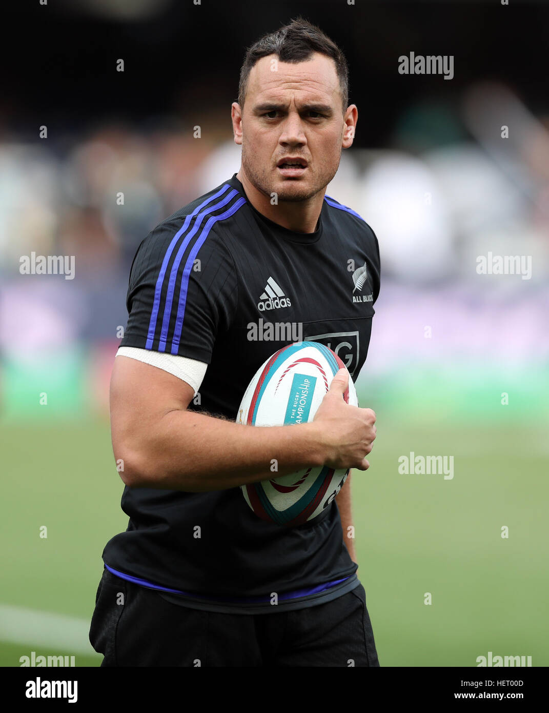 DURBAN, SOUTH AFRICA - OCTOBER 08: Israel Dagg of New Zealand during ...