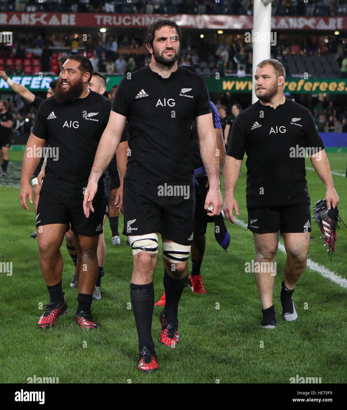 DURBAN, SOUTH AFRICA - OCTOBER 08: Sam Whitelock of New Zealand during ...