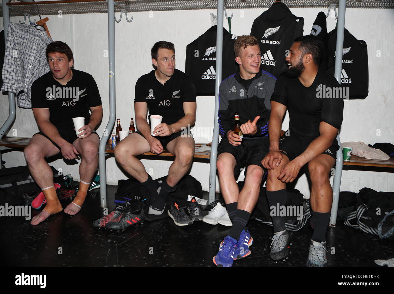 DURBAN, SOUTH AFRICA - OCTOBER 08: General views of the All Blacks ...