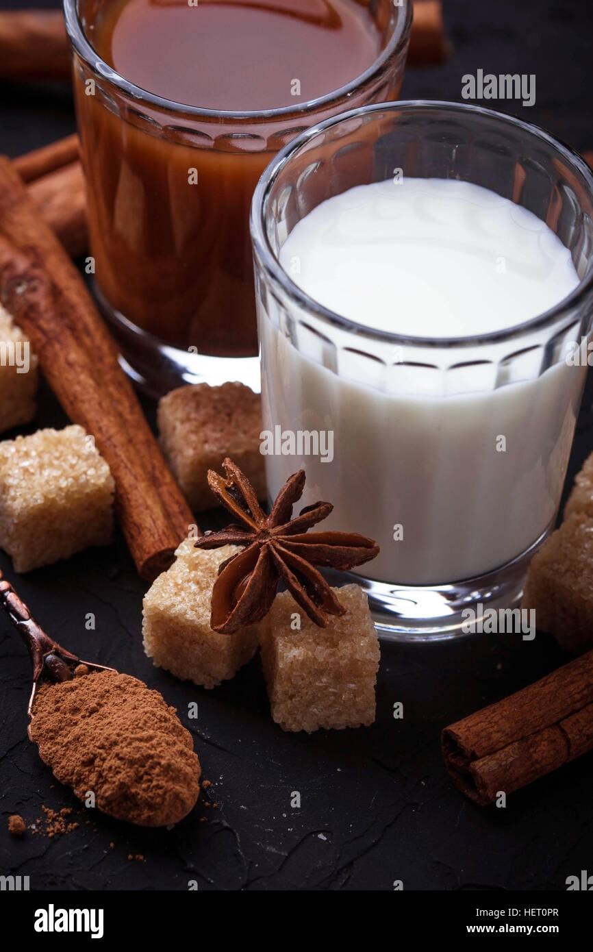 Cocoa and milk hi-res stock photography and images - Alamy
