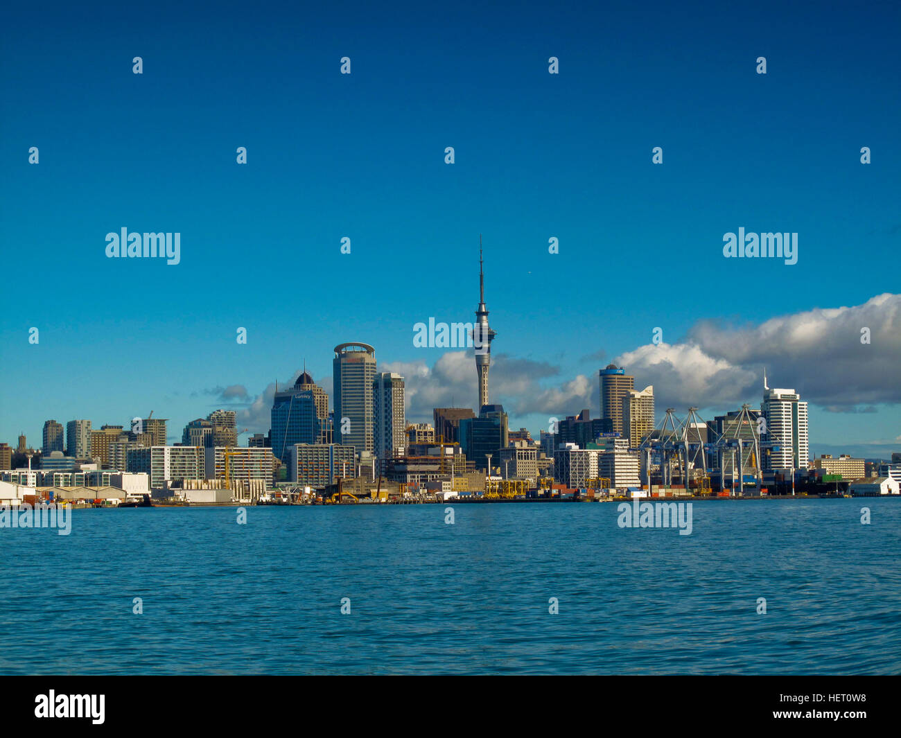 View Of Auckland Stock Photo - Alamy
