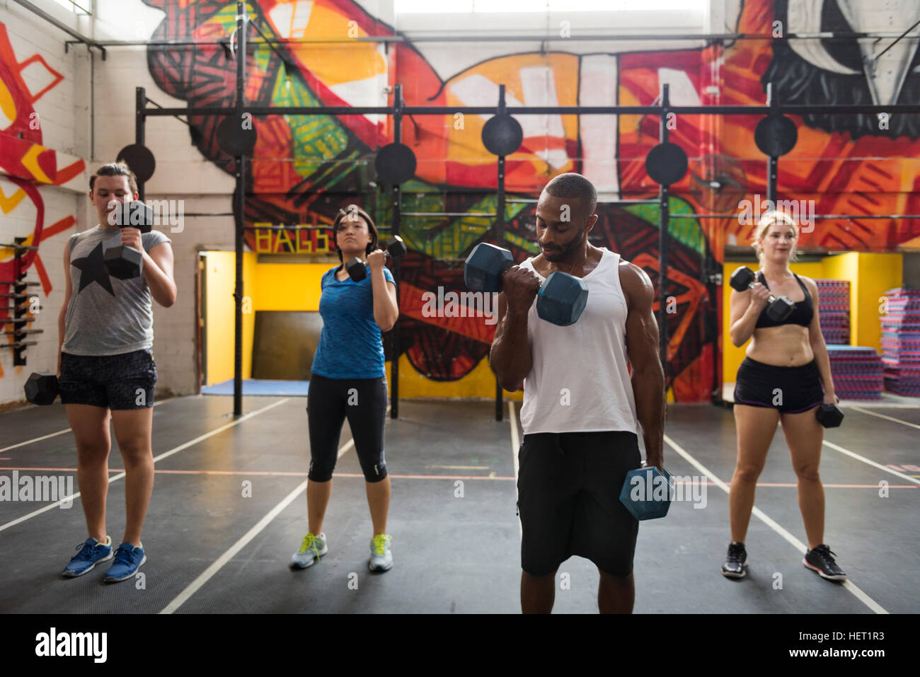 Active People Sport Workout Concept Stock Photo - Alamy
