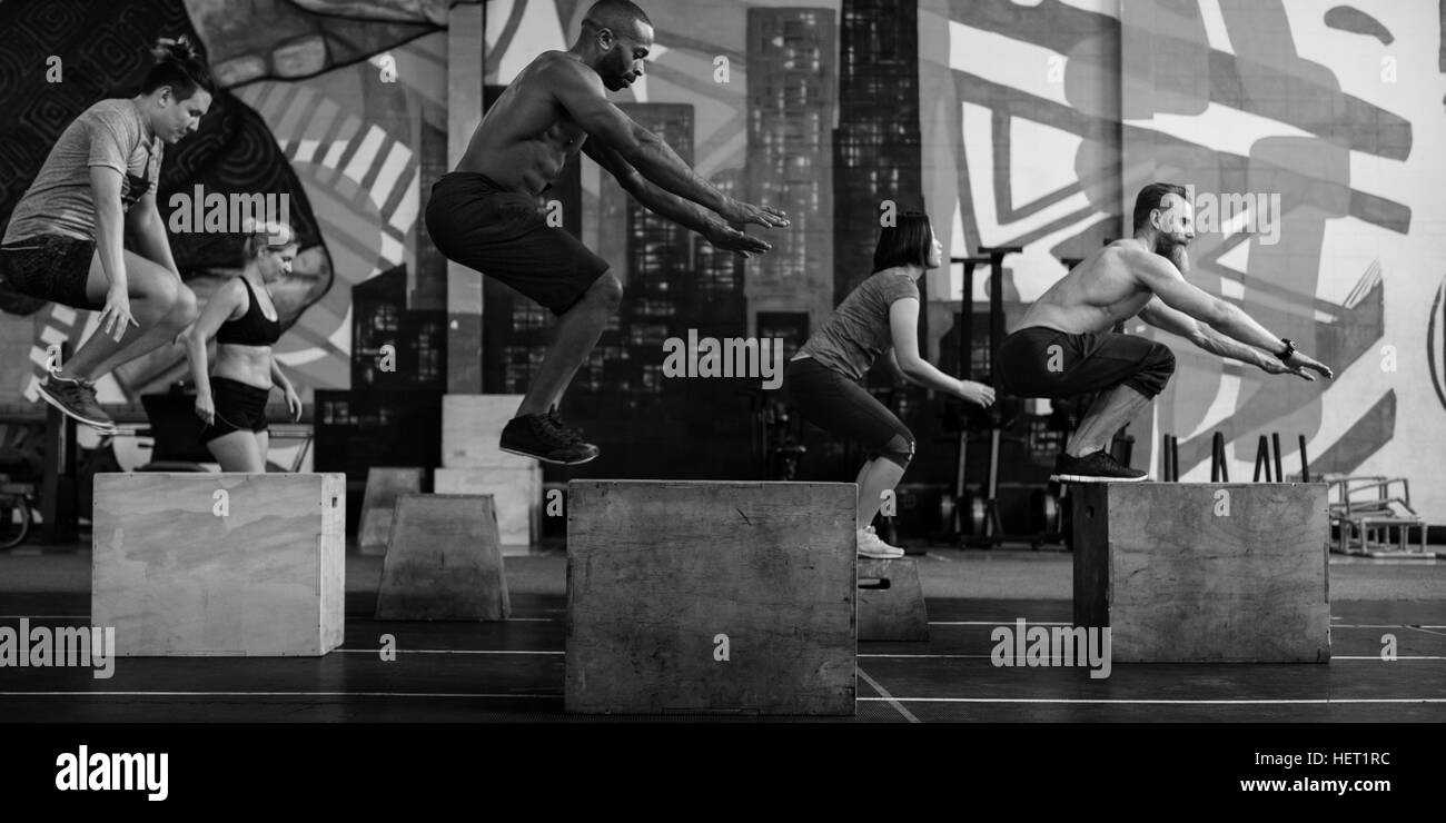 Active fit sport woman Black and White Stock Photos & Images - Alamy