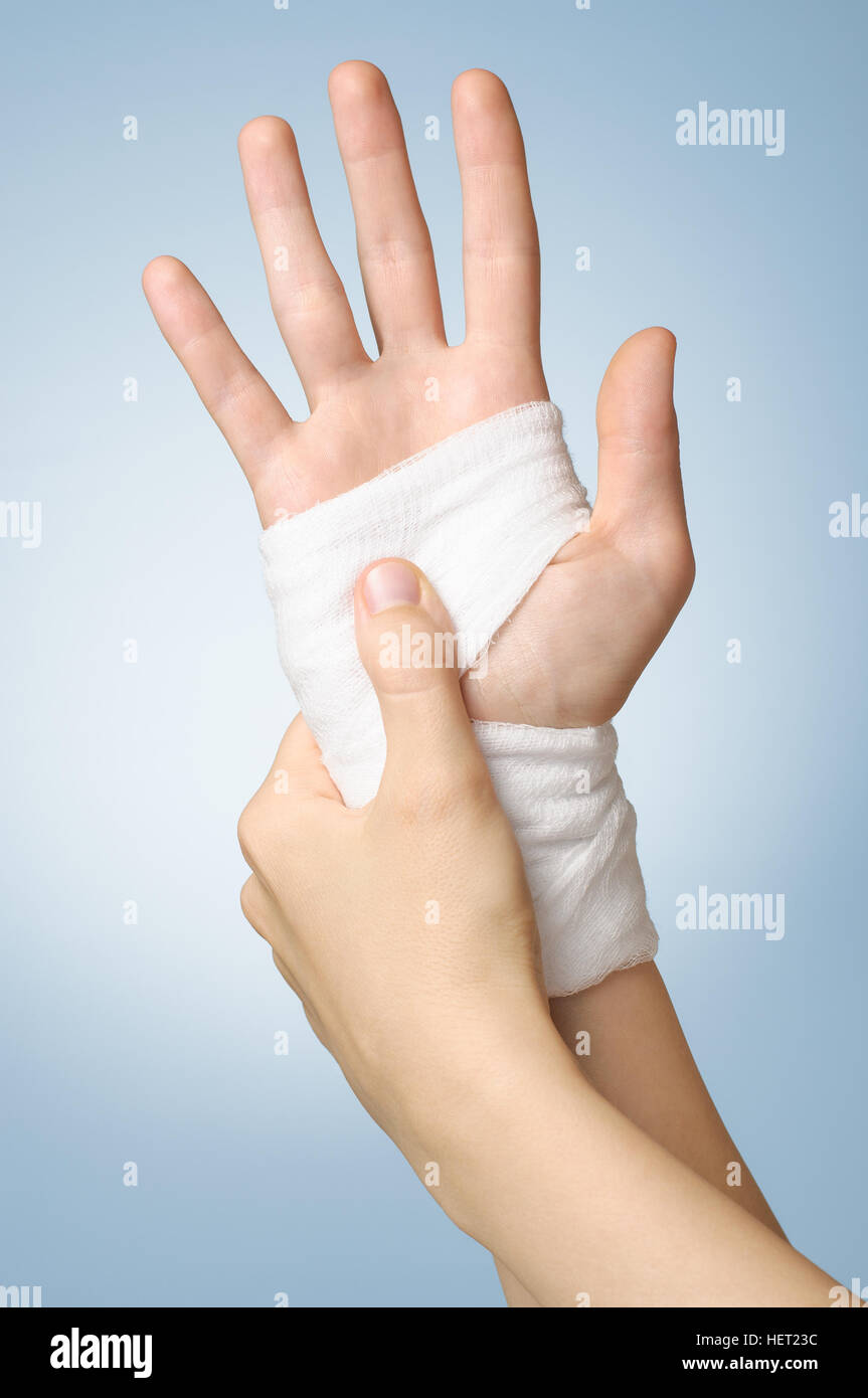 Palm hand wound hi-res stock photography and images - Alamy