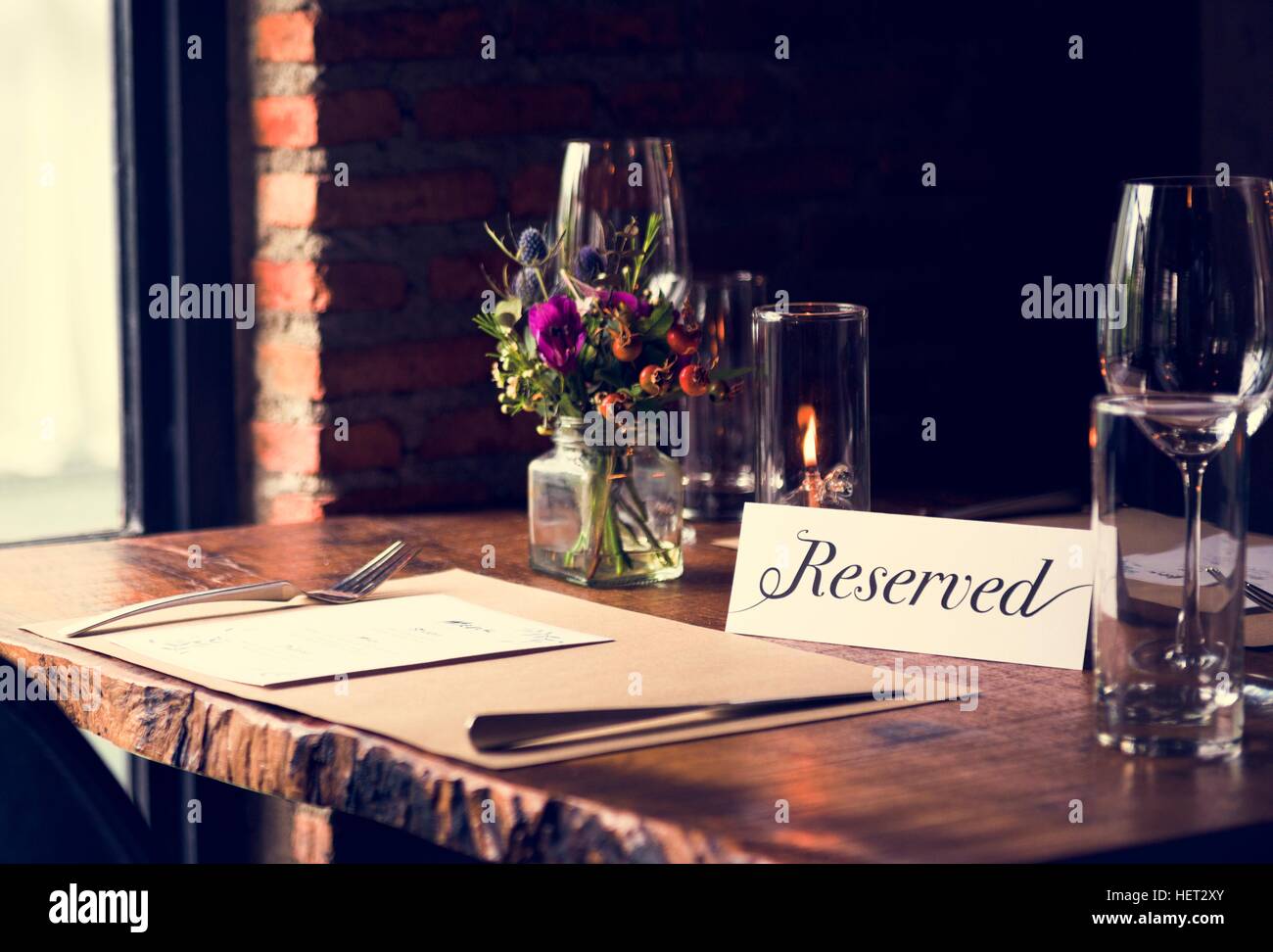Restaurant Chilling Out Classy Lifestyle Reserved Concept Stock Photo ...