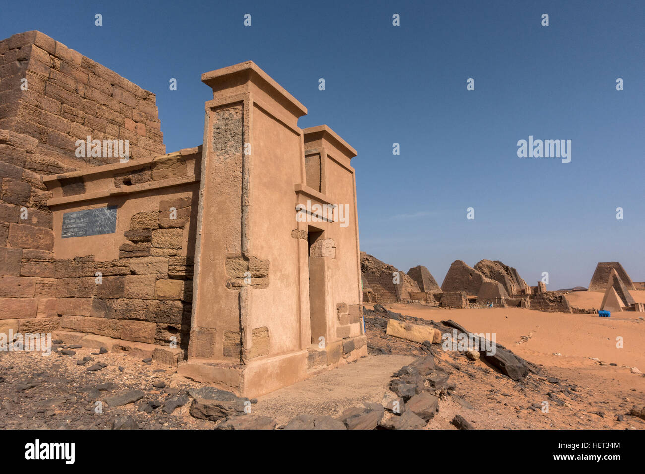 Ancient Pyramids, Meroe, Sudan, Africa Stock Photo - Alamy