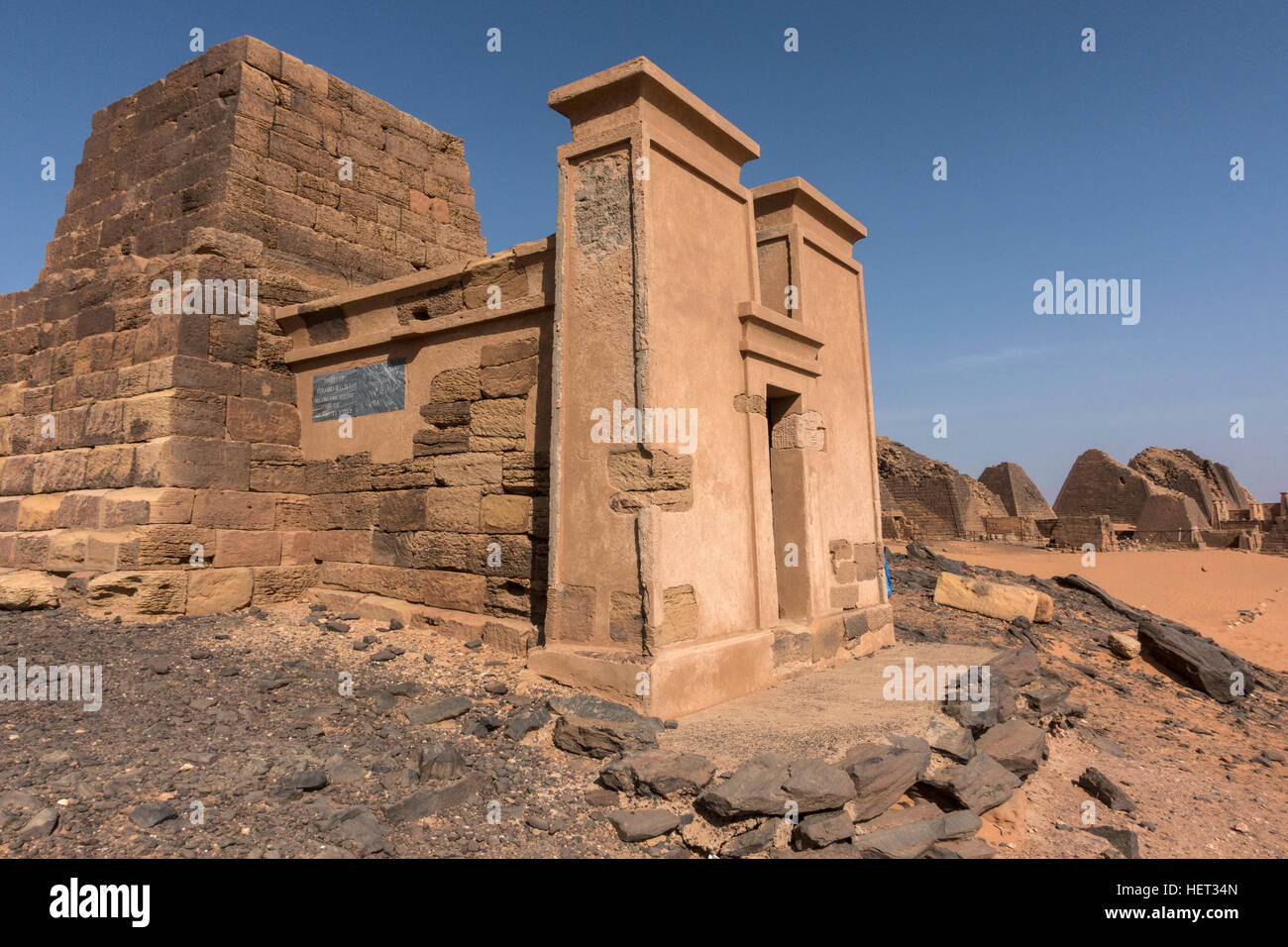 Ancient Pyramids, Meroe, Sudan, Africa Stock Photo - Alamy