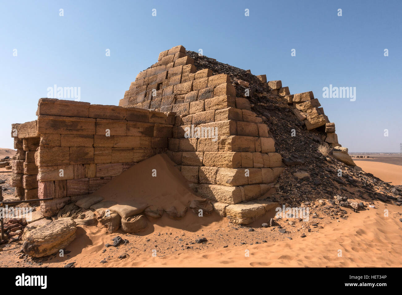 Ancient Pyramids, Meroe, Sudan, Africa Stock Photo - Alamy