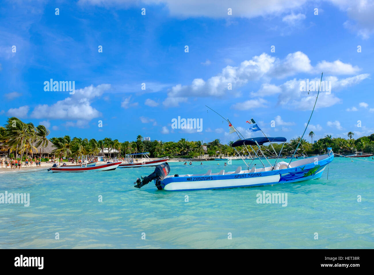 Akumal Bay, also known as Turtle Bay, Riviera Maya, near Playa Del ...