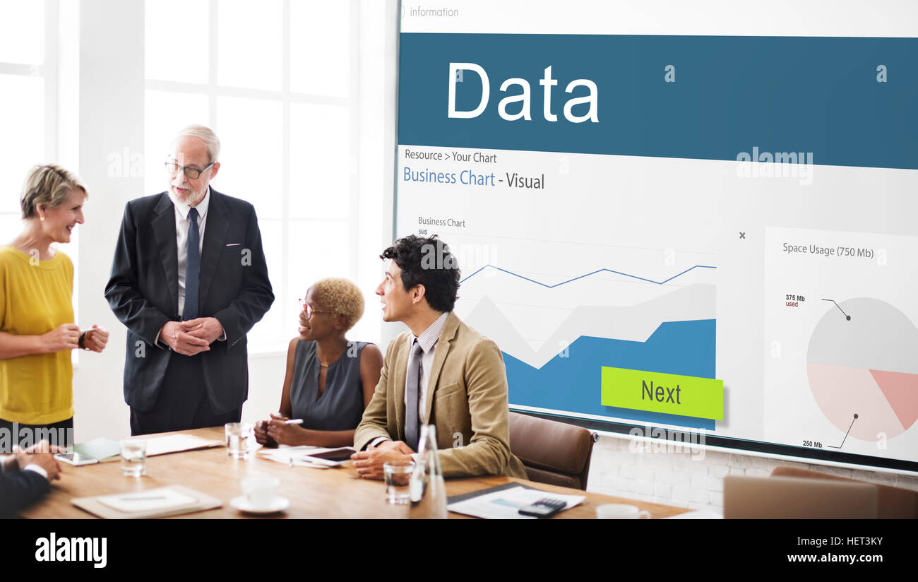 Information Performance Analysis Report Graphic Concept Stock Photo - Alamy