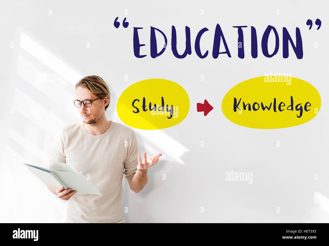 Education Knowledge Studying Learning Intelligence Concept Stock Photo ...