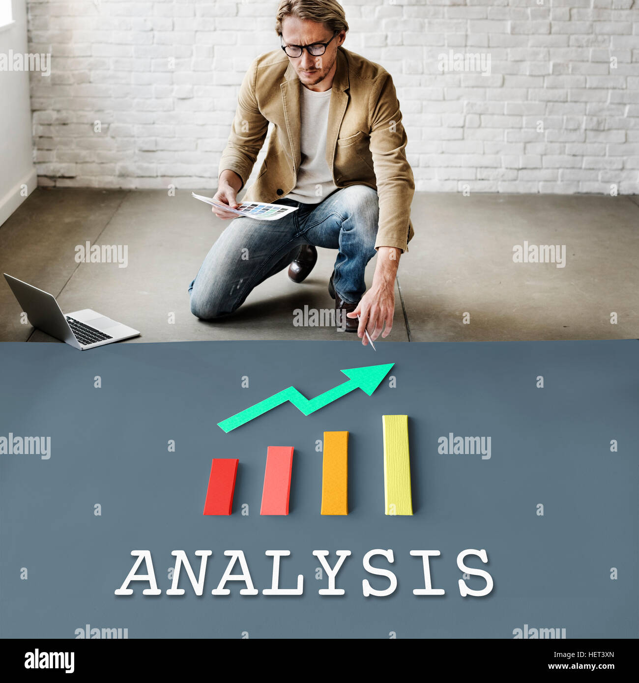 Finance Economic Progress Analysis Concept Stock Photo - Alamy