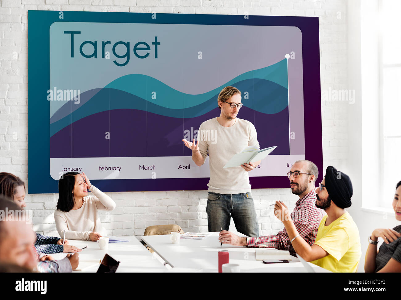 Mission Success Competition Strategy Target Concept Stock Photo - Alamy