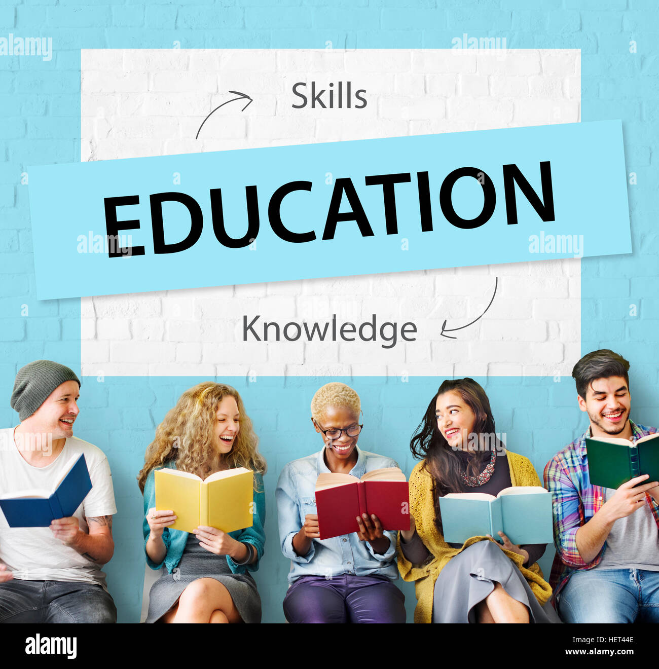 Education Knowledge Skills Learning Concept Stock Photo - Alamy