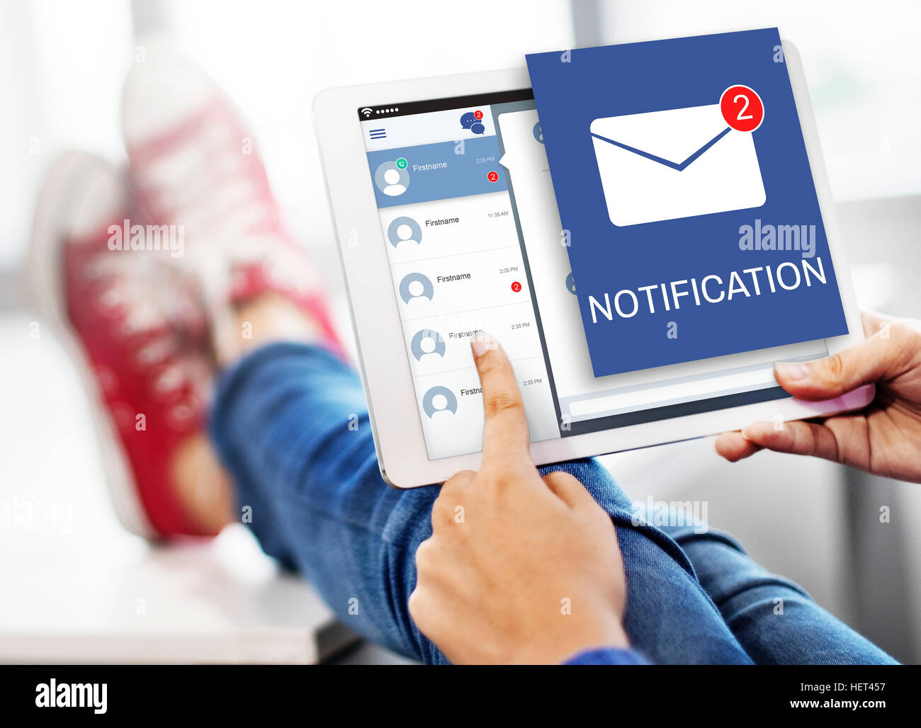 Letter Envelop Message Notification Concept Stock Photo - Alamy