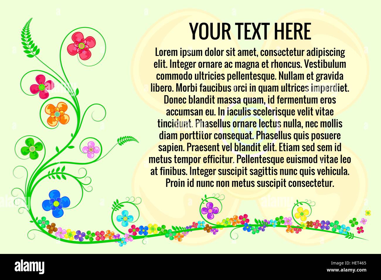 vector and illustration of flower background for celebration or ...