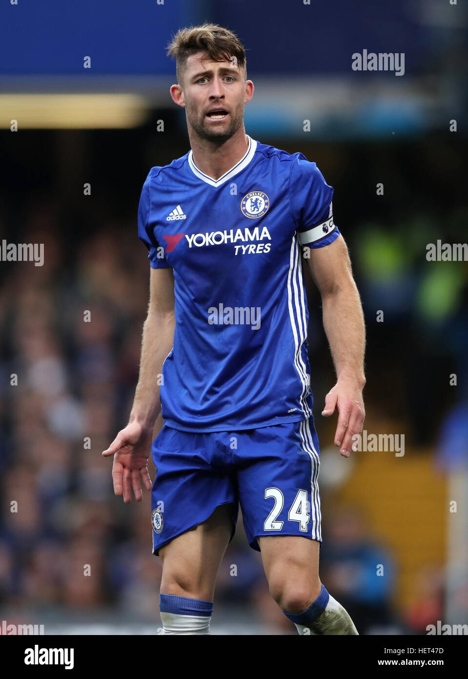 Chelsea's Gary Cahill Stock Photo - Alamy