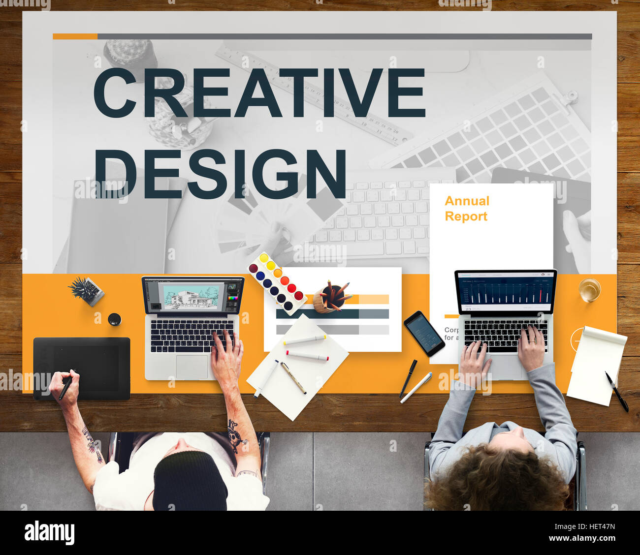 Creative Thinking Process Design Graphic Concept Stock Photo - Alamy